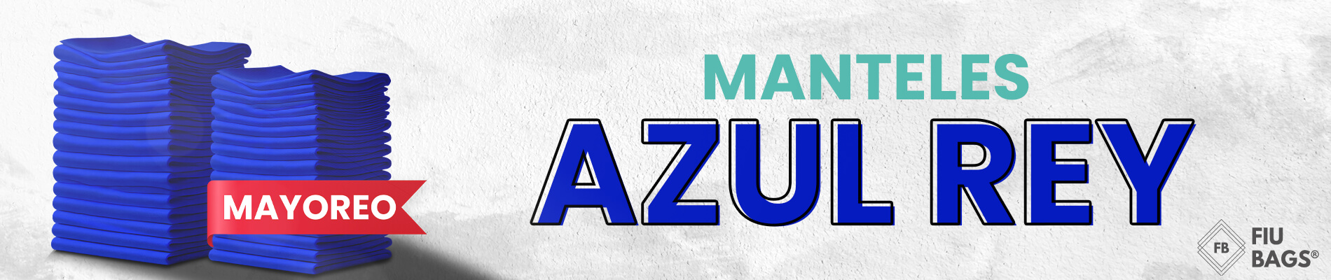 🏆 Mantel Azul Rey | Manteles Color Azul Rey | Fiu Bags
