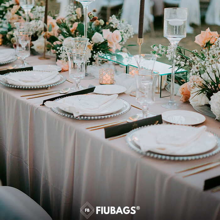 Mantel Para Tablón | Mantelería para Eventos | Fiubags ♻️